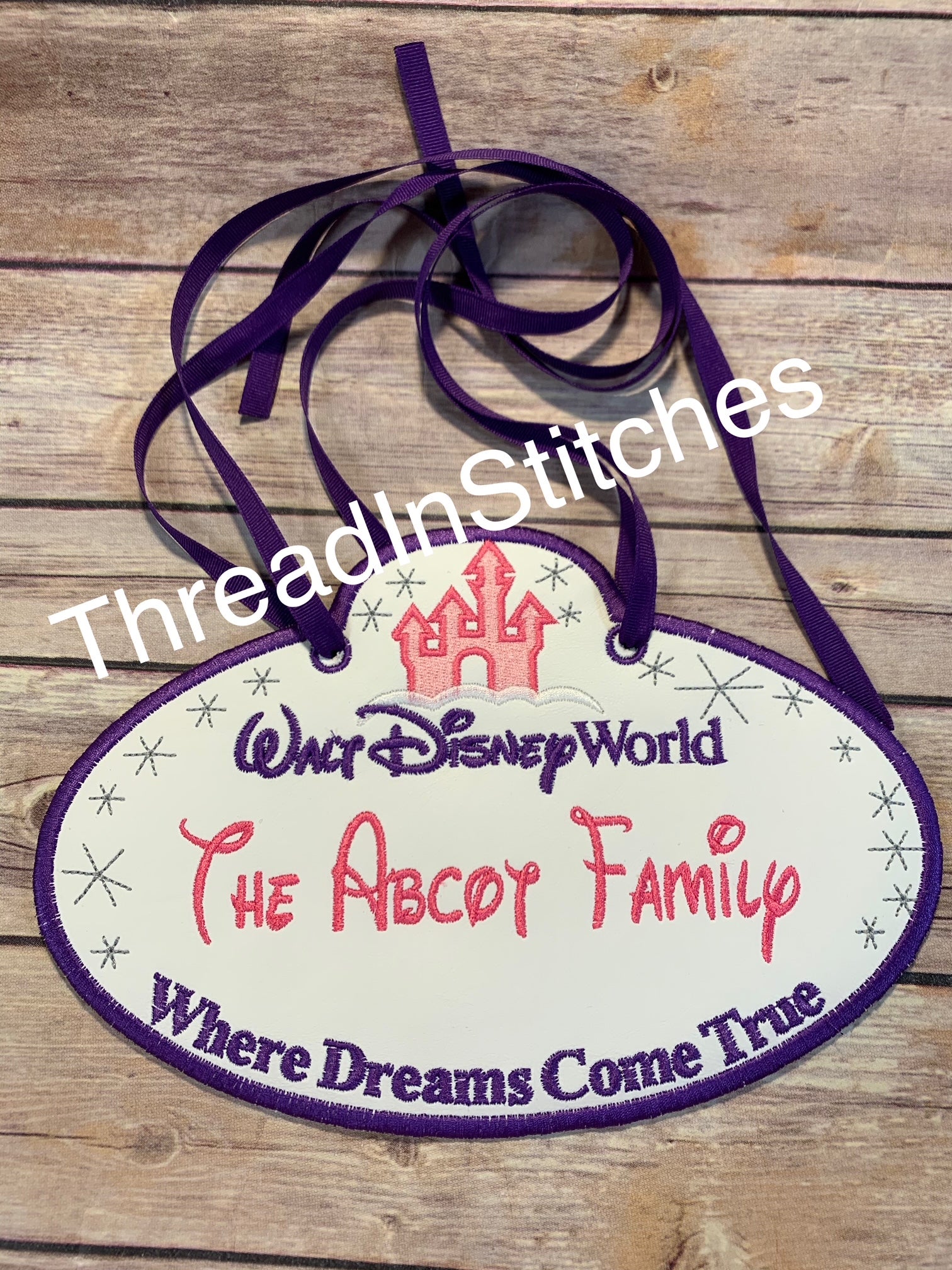 Stroller Tag/Spotter – ThreadInStitches